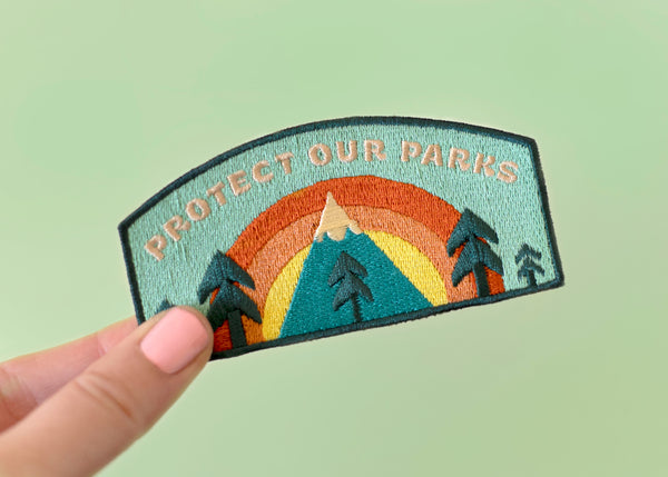 Protect our Parks Nature Sew-on Patch – Ello There Outdoors